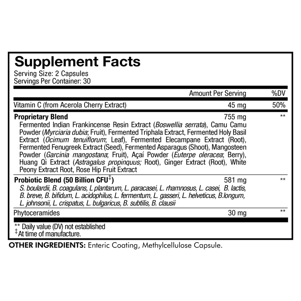 CodeAge Skin Probiotic 60 caps | VitaLiving