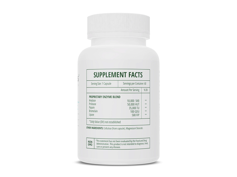 InterPlexus Mega-Polyzyme 60 Capsules | VitaLiving