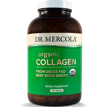 Dr Mercola Collagen Organic Beef Broth 270 tabs | VitaLiving