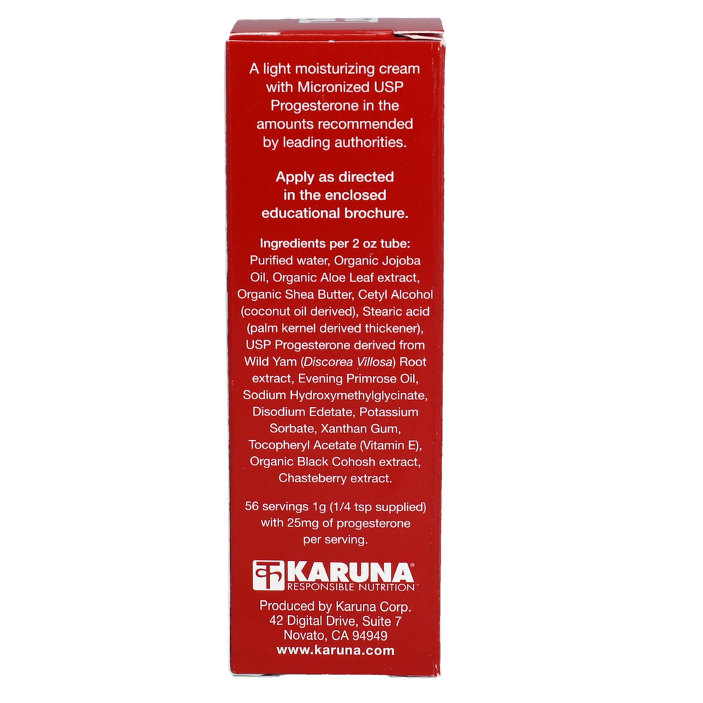 Karuna Progesterone Plus Cream 2 oz | VitaLiving