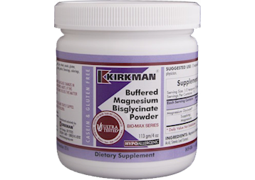 Kirkman Buffered Magnesium Bisglycinate 113 gms | VitaLiving