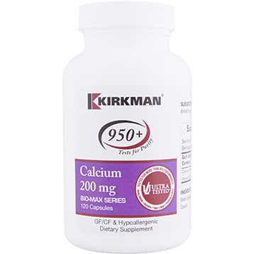 Kirkman Calcium 200 mg 120 caps | VitaLiving