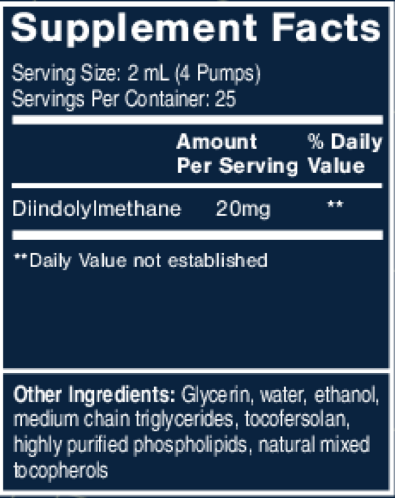 Quicksilver Scientific Nanoemulsified DIM 1.7 oz | VitaLiving