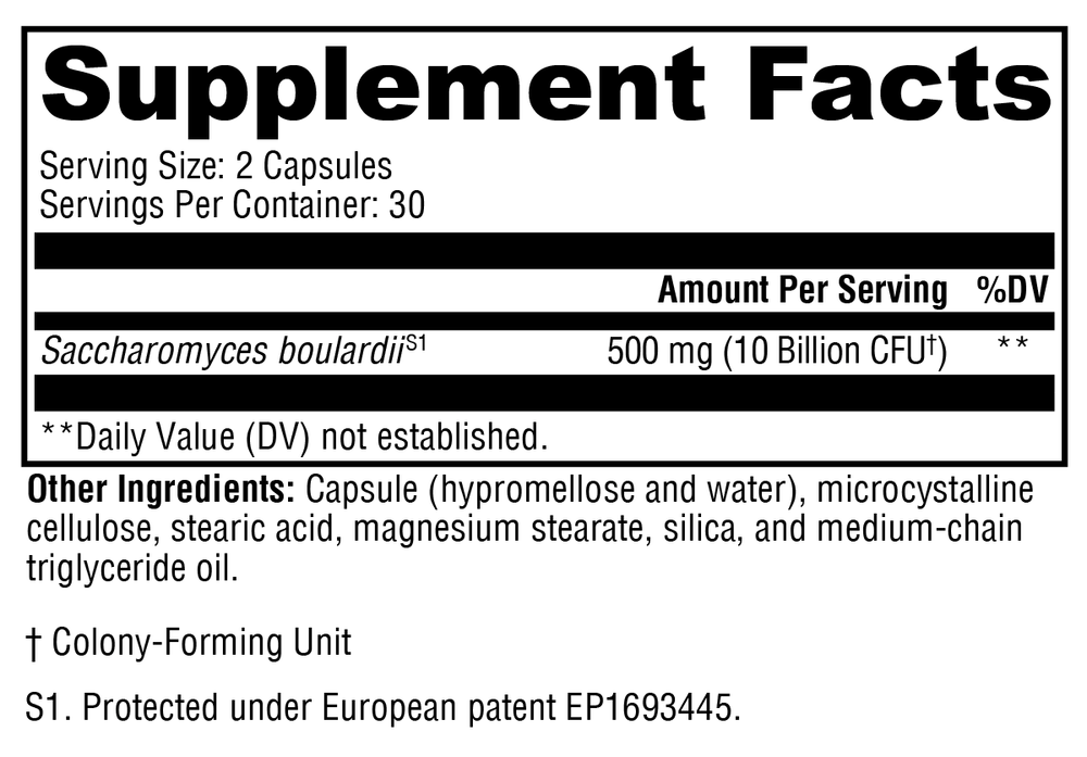 Xymogen Saccharomycin DF 60 C | VitaLiving