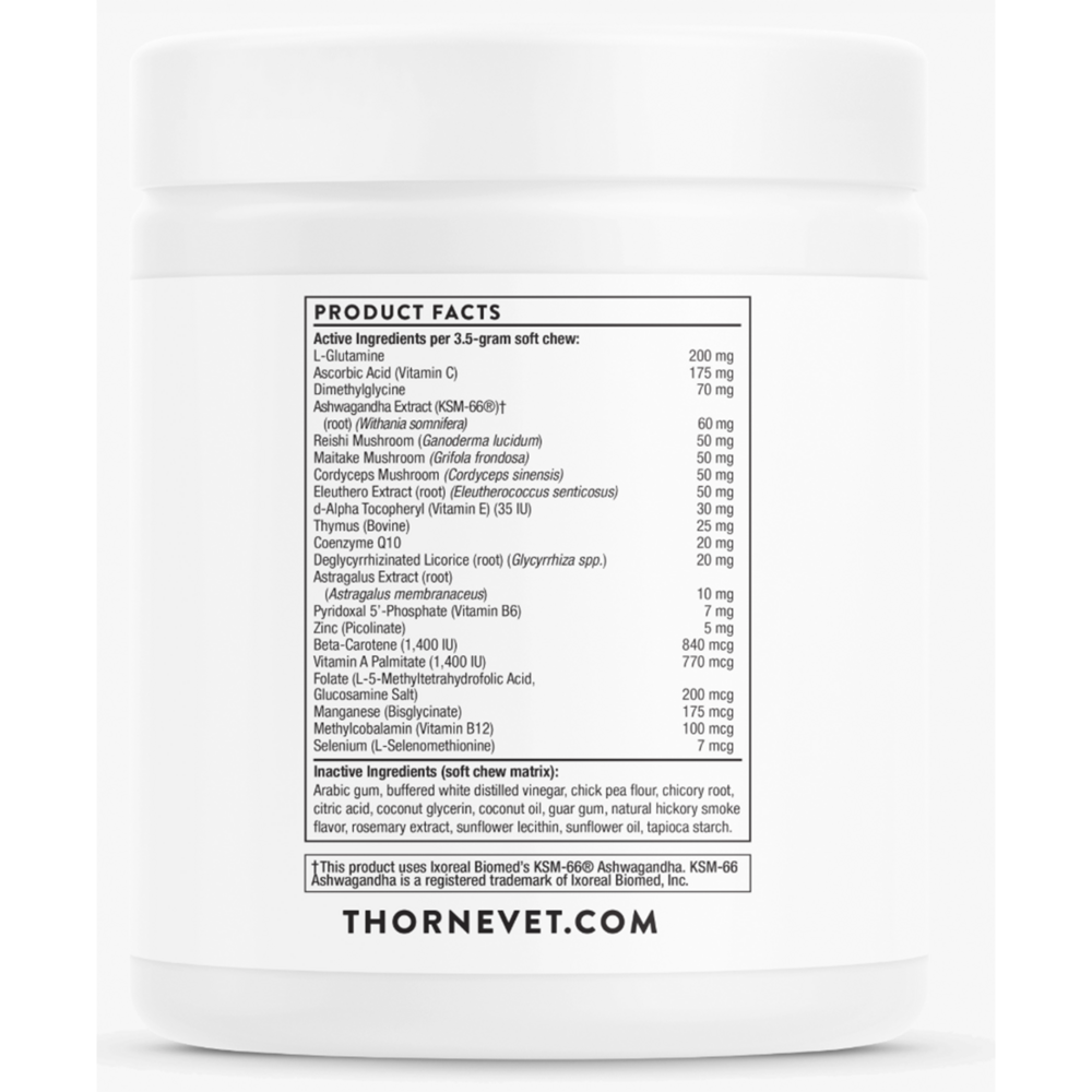 Thorne Research Veterinary Immugen 90 chews | VitaLiving