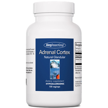 Allergy Research Group Adrenal Cortex 100 mg 100 vcaps | VitaLiving