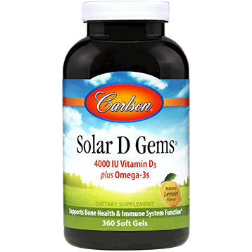 Carlson Labs Solar D 4000 IU 360 gels | VitaLiving
