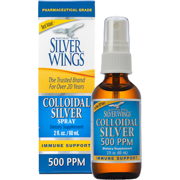 Natural Path Silver Wings Colloidal Silver 500PPM Sp | VitaLiving