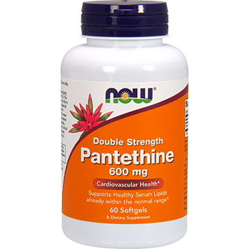 Now Pantethine 600 mg 60 softgels | VitaLiving