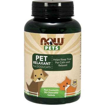 Now Pet Relaxant for Dogs and Cats 90 tabs | VitaLiving