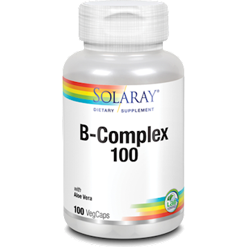 Solaray Vitamin B-Complex 100 100 vegcaps | VitaLiving